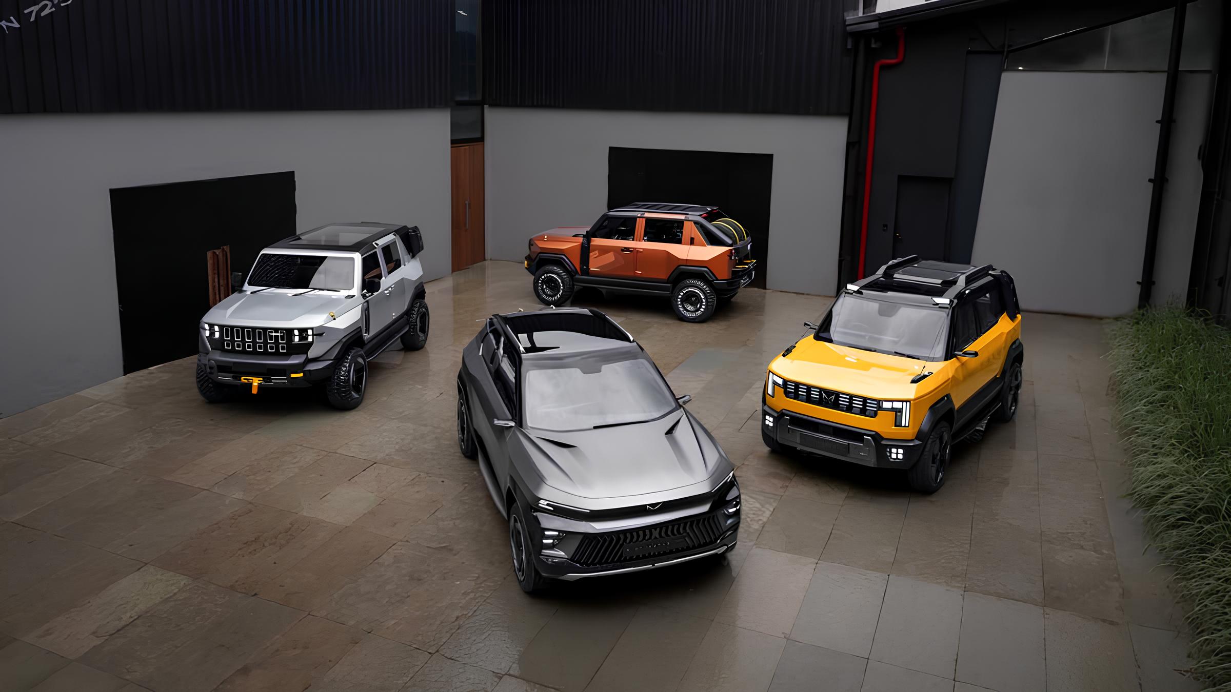 Mahindra Vision Series - The Future of SUVs – Full Specs, Launch ...